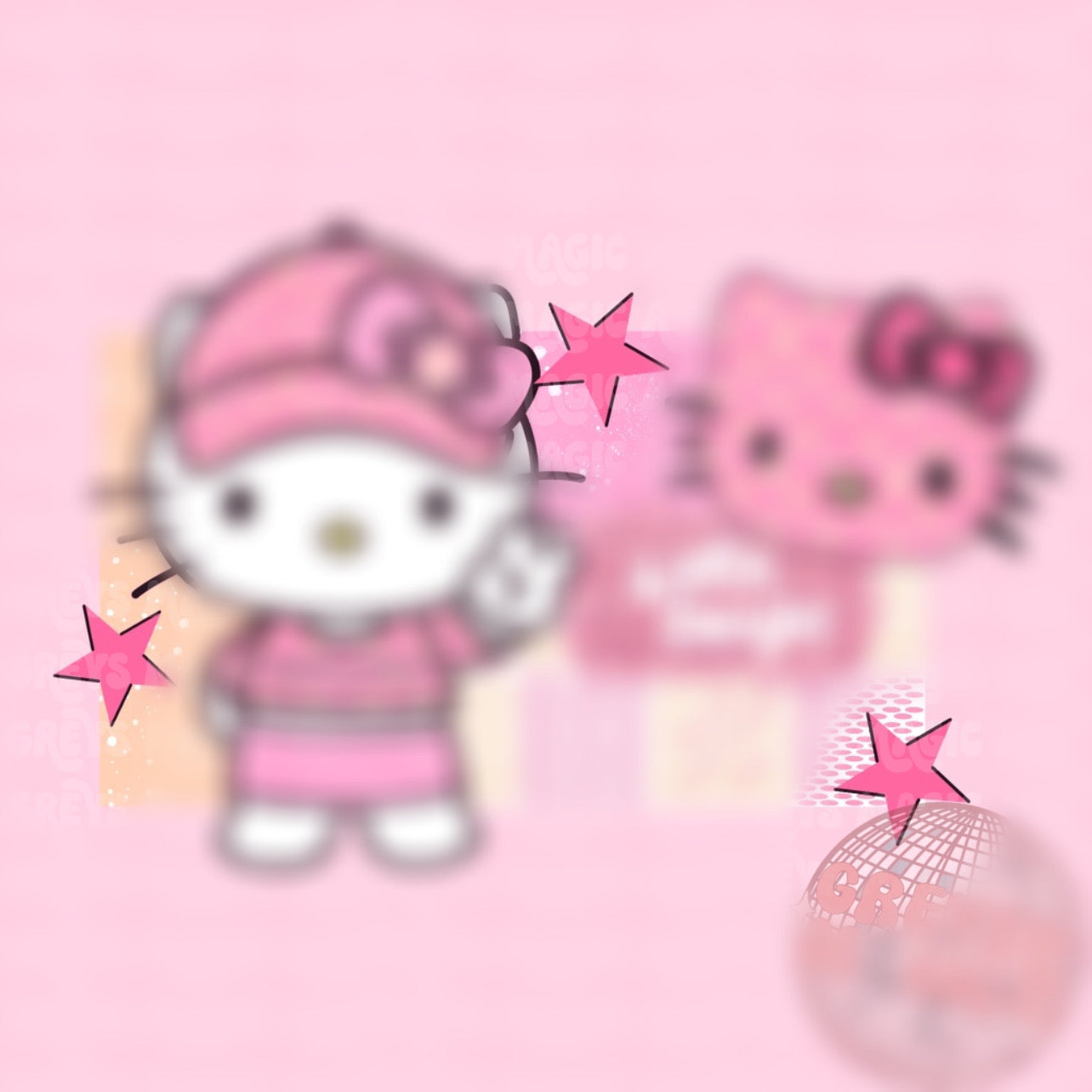 Light Pink Boujee Kitty PNG – Grey’s Magic Art