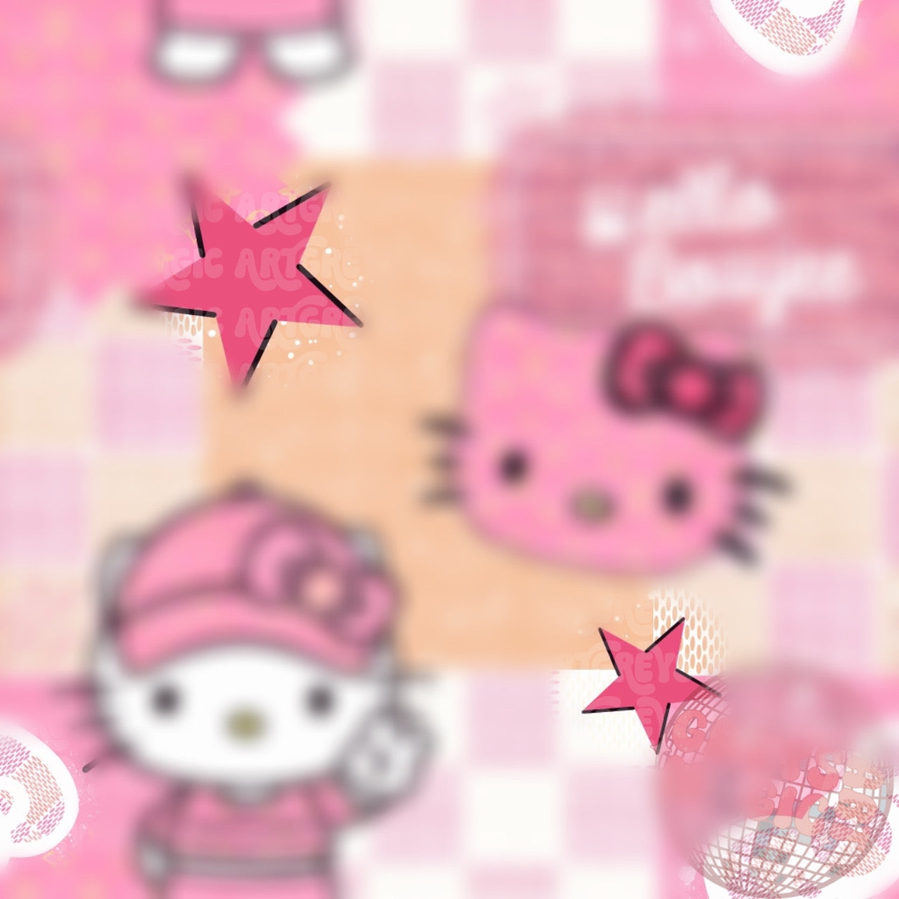 Light Pink Boujee Kitty Seamless File – Grey’s Magic Art