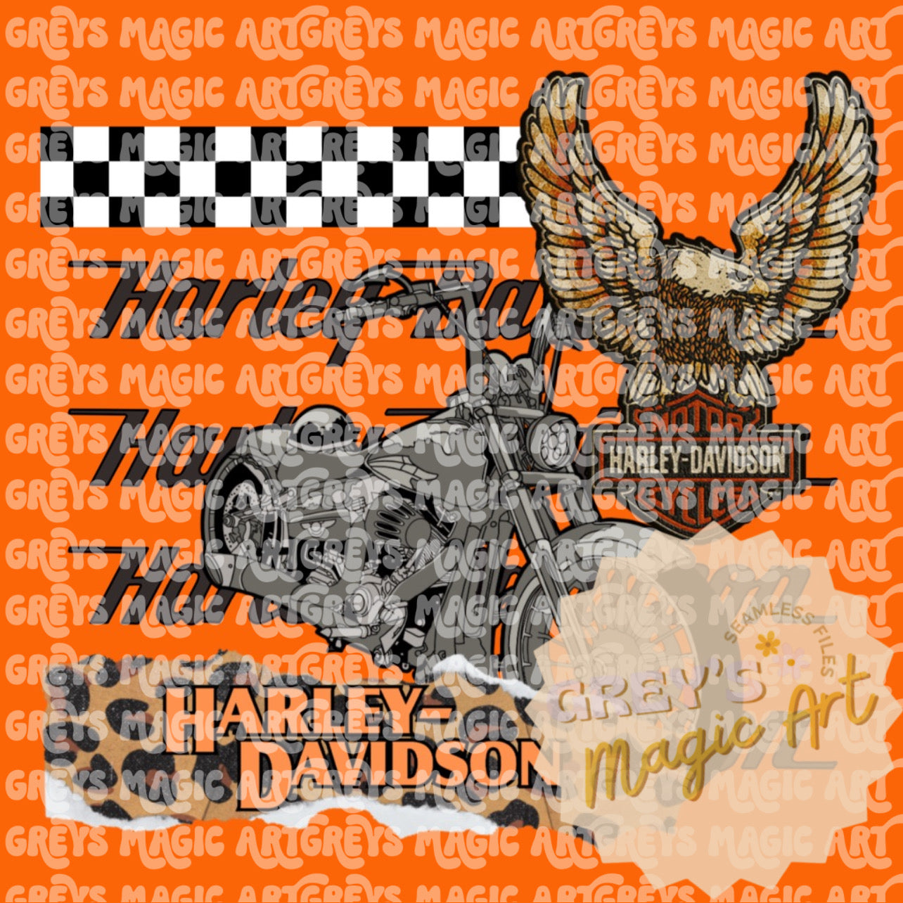 Motorcycle Mashup PNG – Grey’s Magic Art