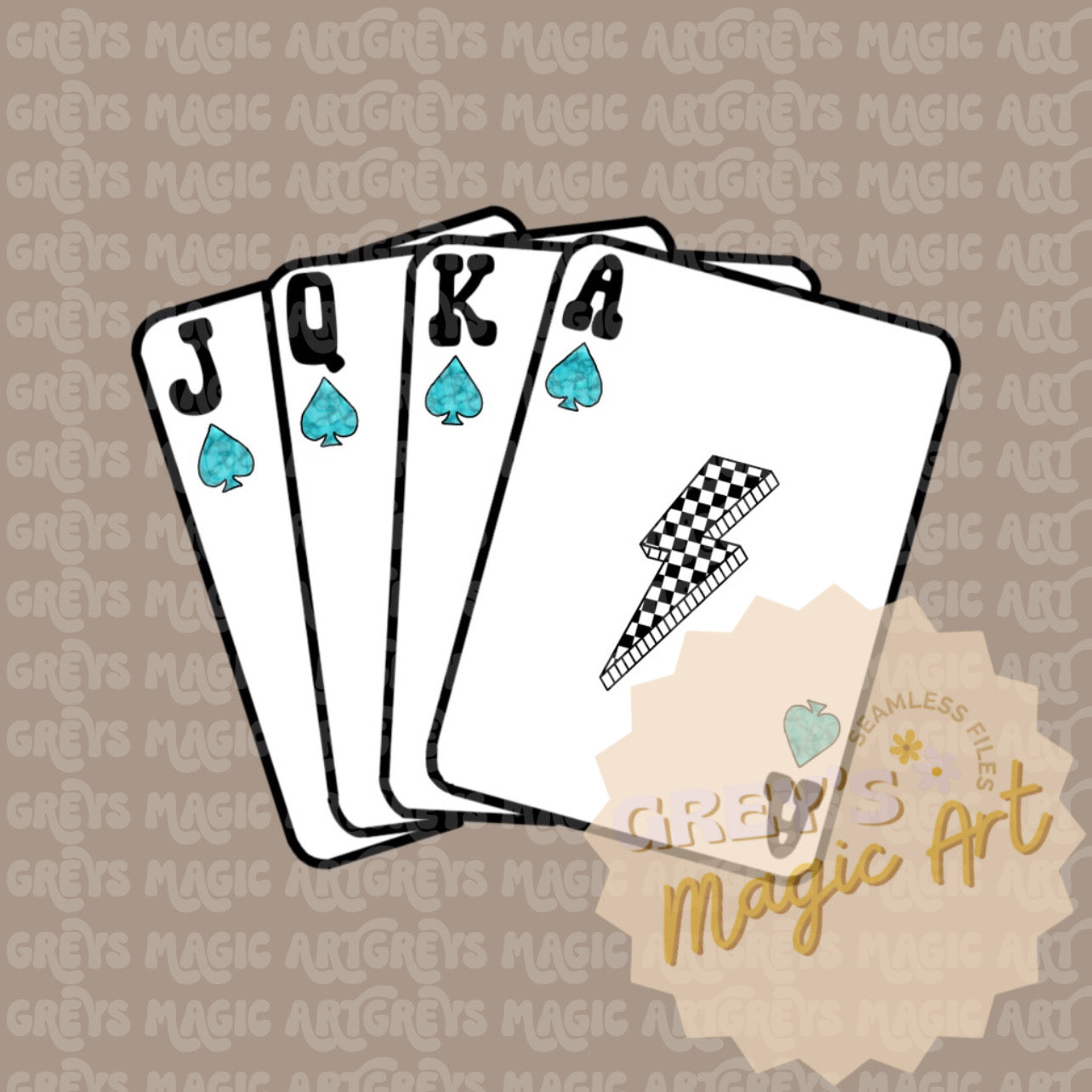 Spade Cards PNG – Grey’s Magic Art